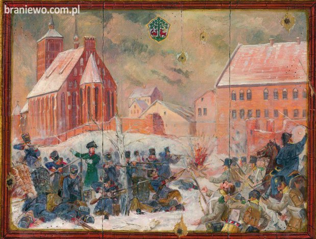 Bitwa o Braniewo 26.02.1807 - Braniewo